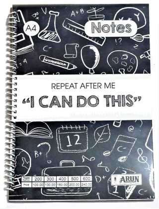 Arun - Notebook - Spiral Notebook (A4) | Stringin
