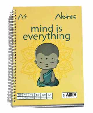 Arun - Notebook - Spiral Notebook (A4) | Stringin