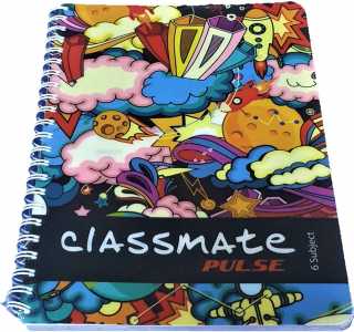 ITC-classmate - Notebook - Pulse Spiral 6 subjects (29.7 X 21 cm ...
